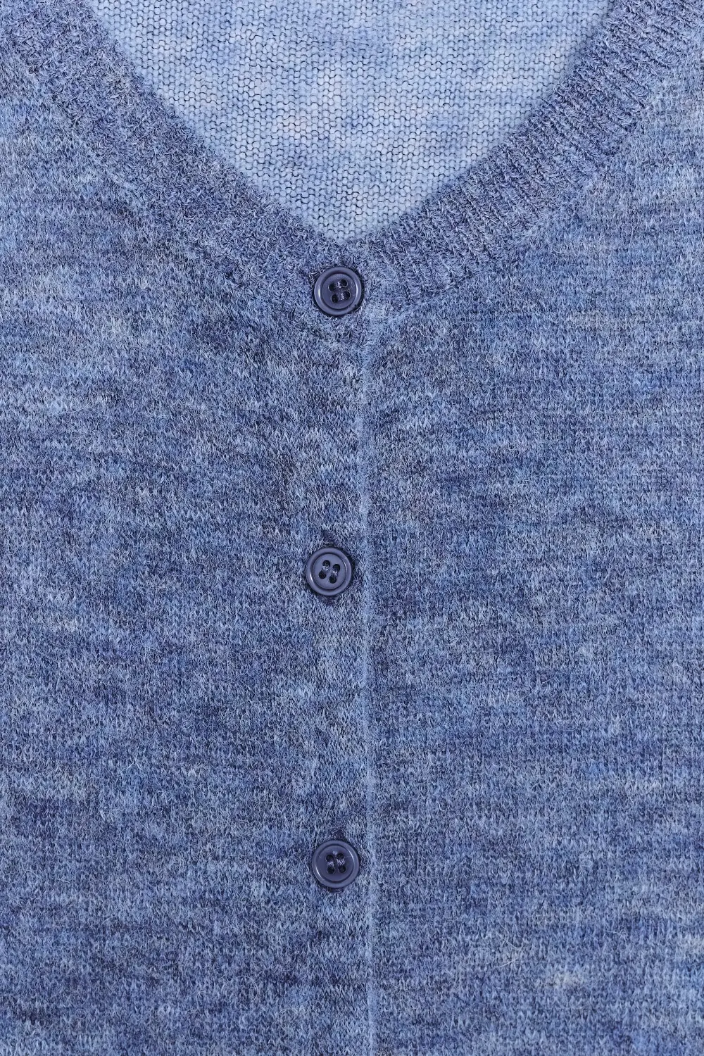 cardigán lana alpaca azul Skin | eseOese