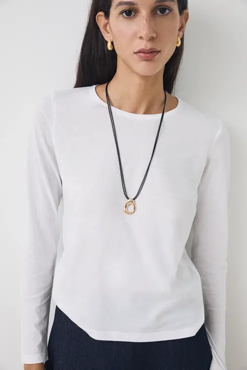 collar cordón charm orgánico Hole | eseOese