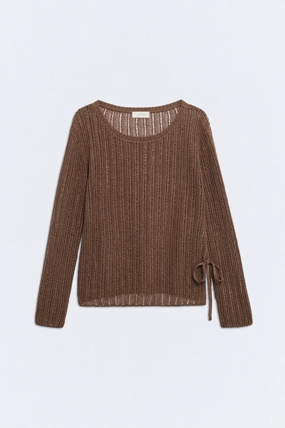 jersey calado lazo marrón Atrium | eseOese