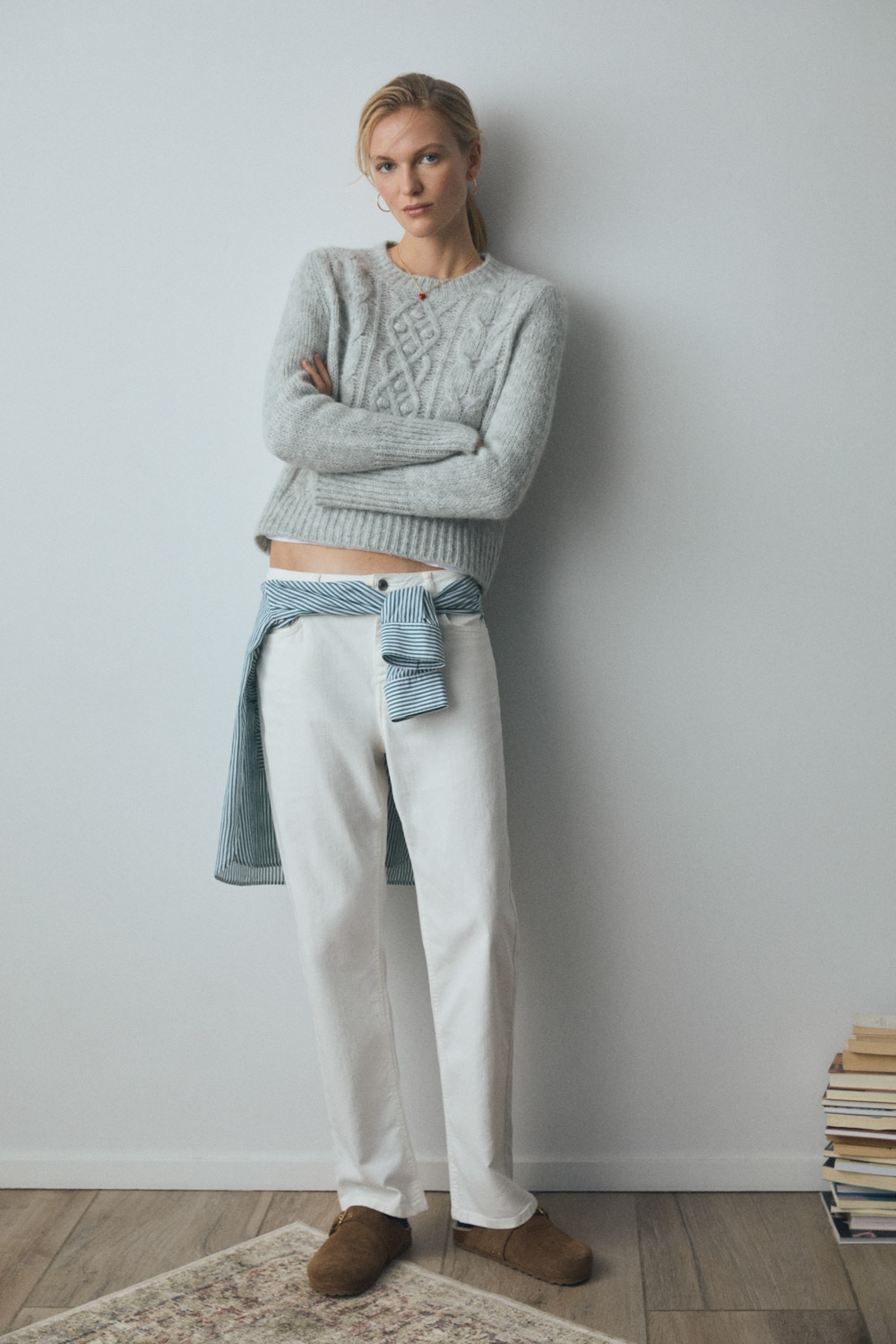 sweater alpaca grey Duncan | eseOese